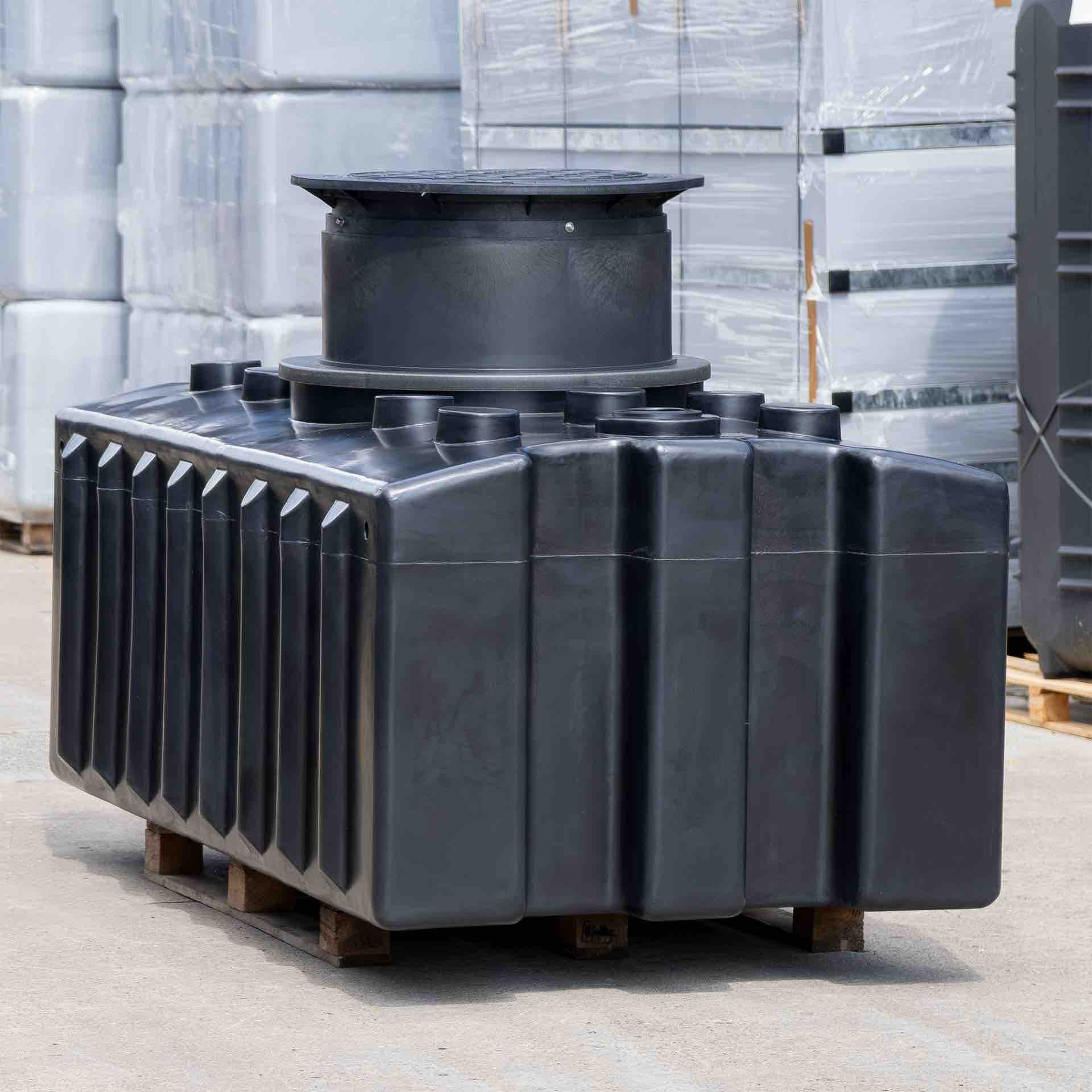 2.000 l Flachtank Zisterne für Regenwasser