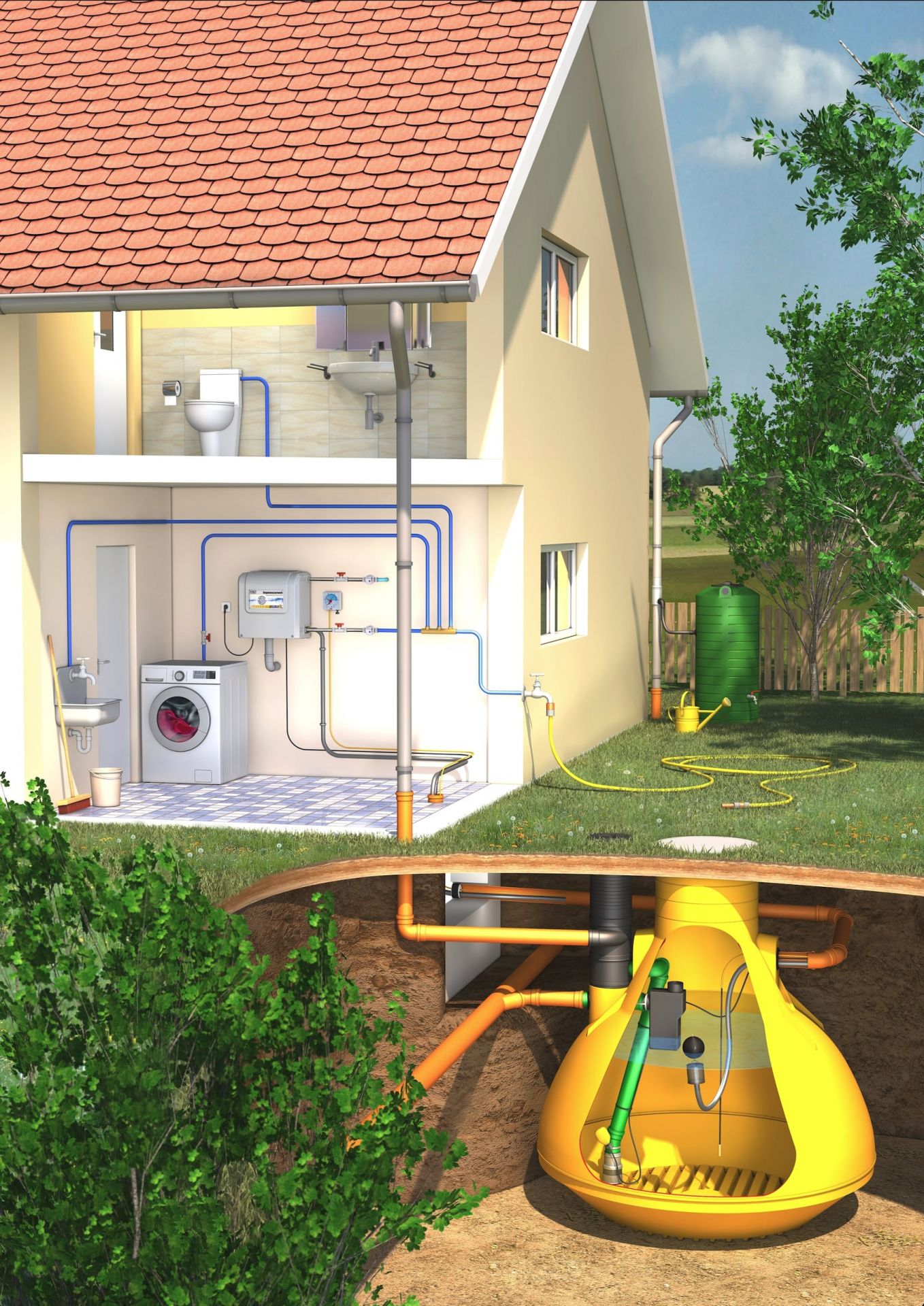 Sistemas de aguas pluviales eficientes e ininterrumpibles | Wisy AG