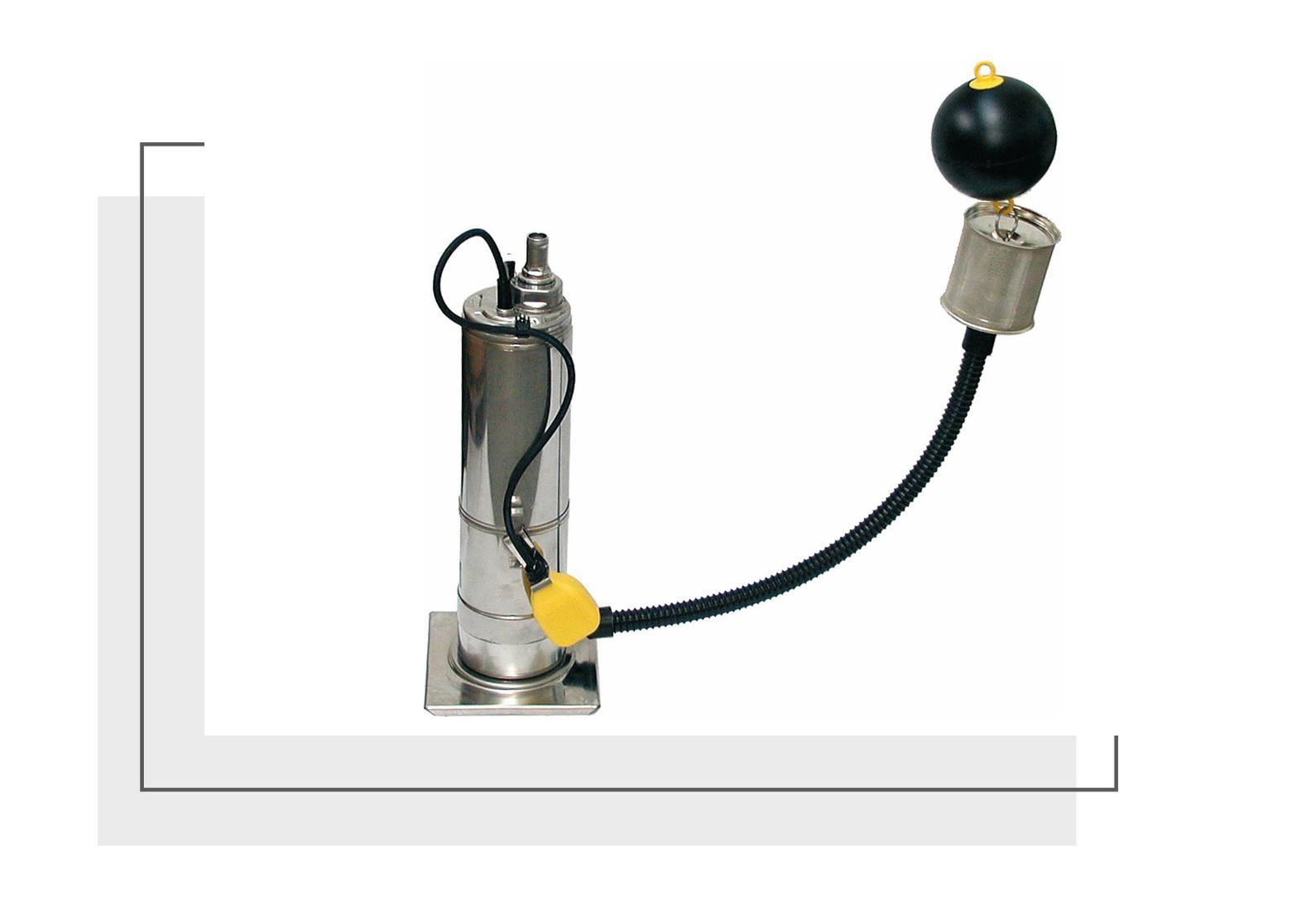 Floating suction filter from WISY