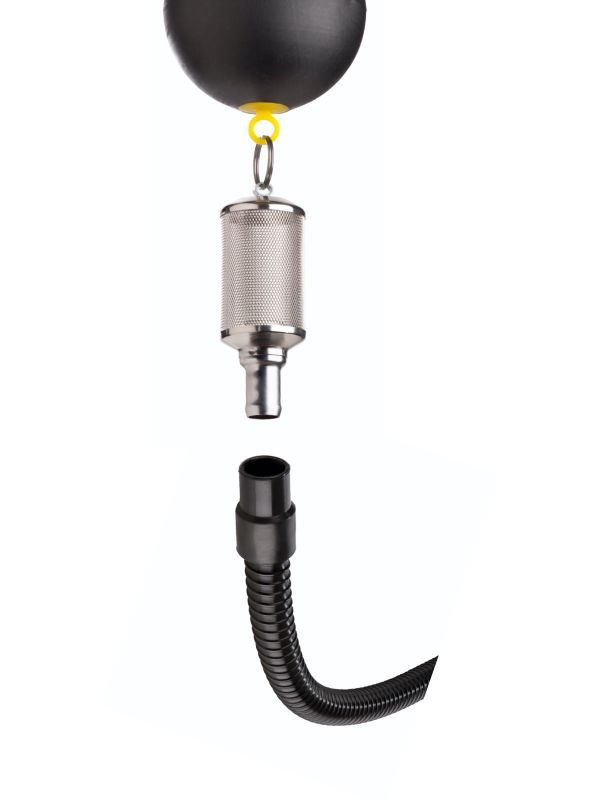 Vortex fine filter for process water and rainwater